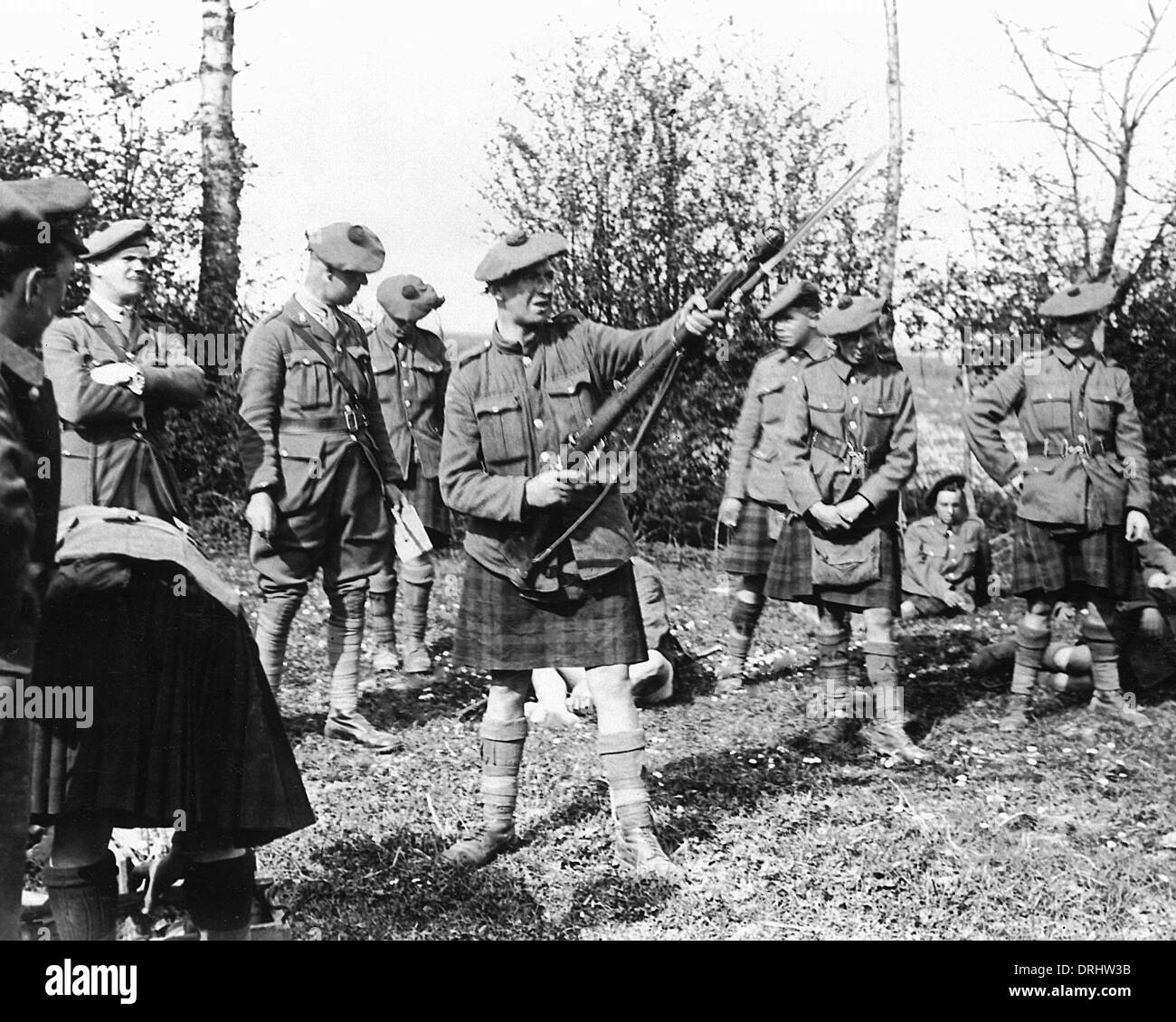 Scottish Soldiers Wwi High Resolution Stock Photography and Images - Alamy