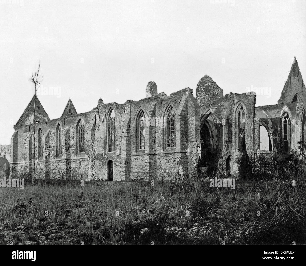 Ww1 church ruins hi-res stock photography and images - Alamy