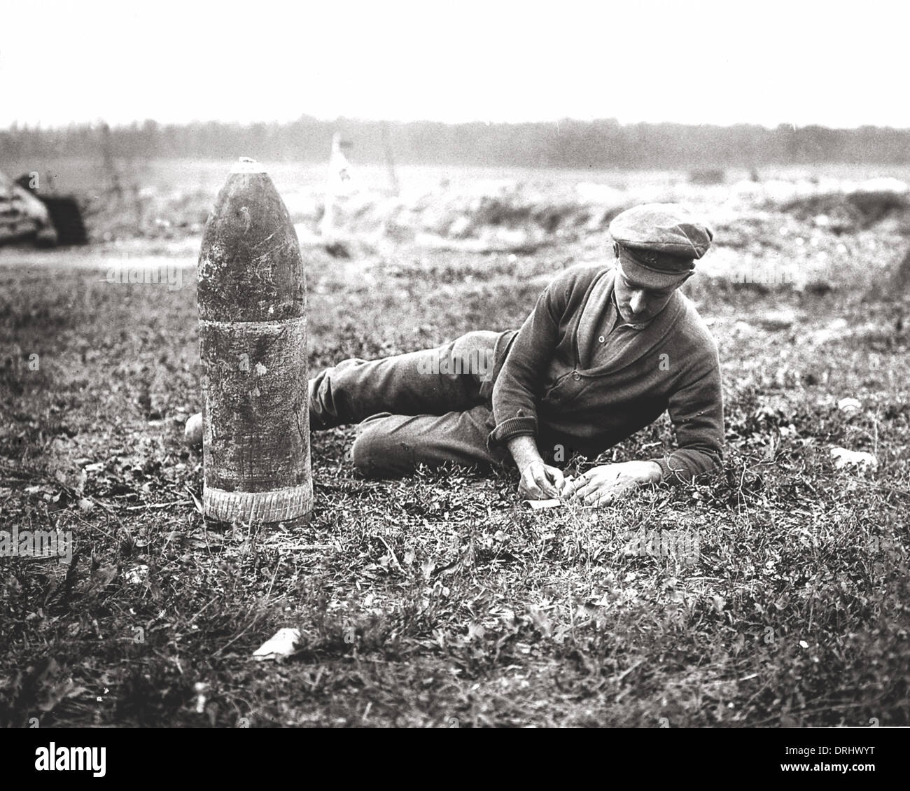 Soldier Writing A Letter