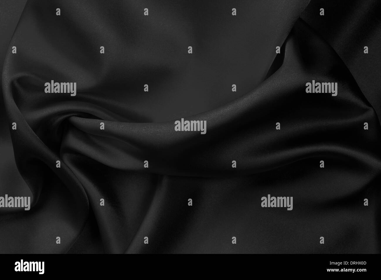 Black Silk Fabric Texture