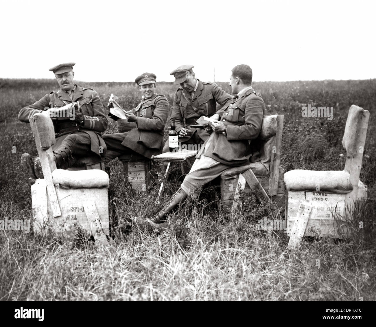 British army officers hi-res stock photography and images - Alamy