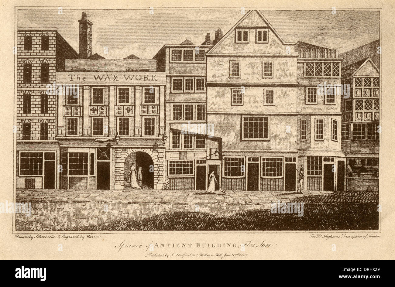 17th century london street hi-res stock photography and images - Alamy