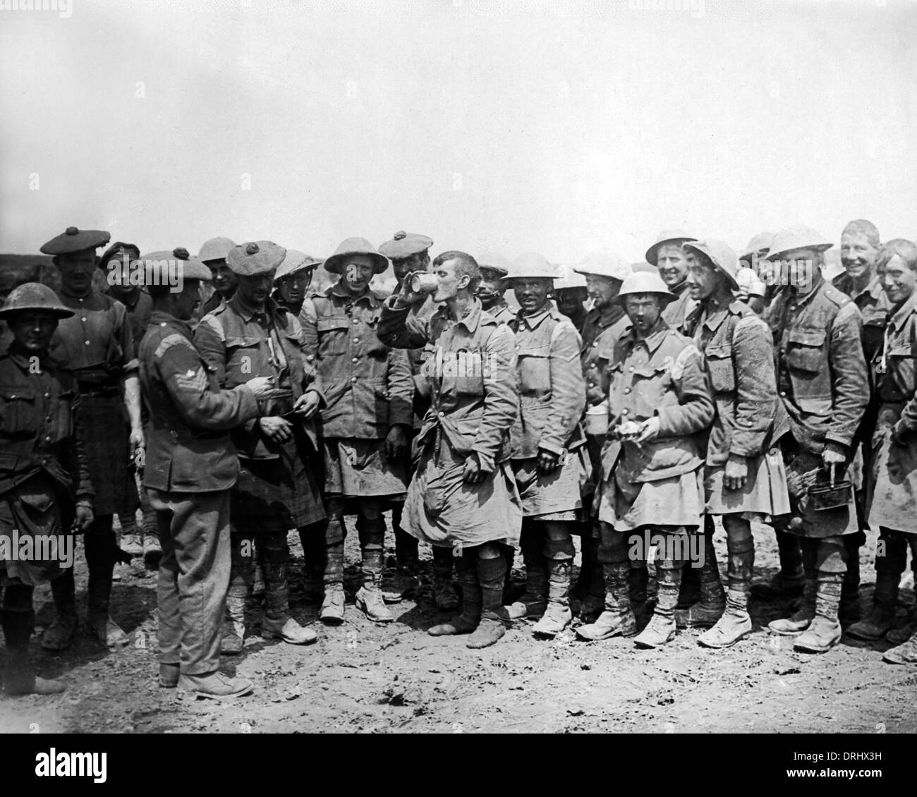 Black watch world war Black and White Stock Photos & Images - Alamy