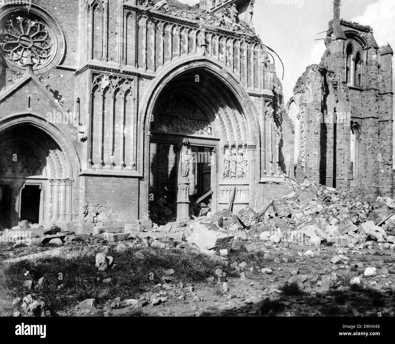 Ww1 Church Ruins Stock Photos & Ww1 Church Ruins Stock Images - Alamy