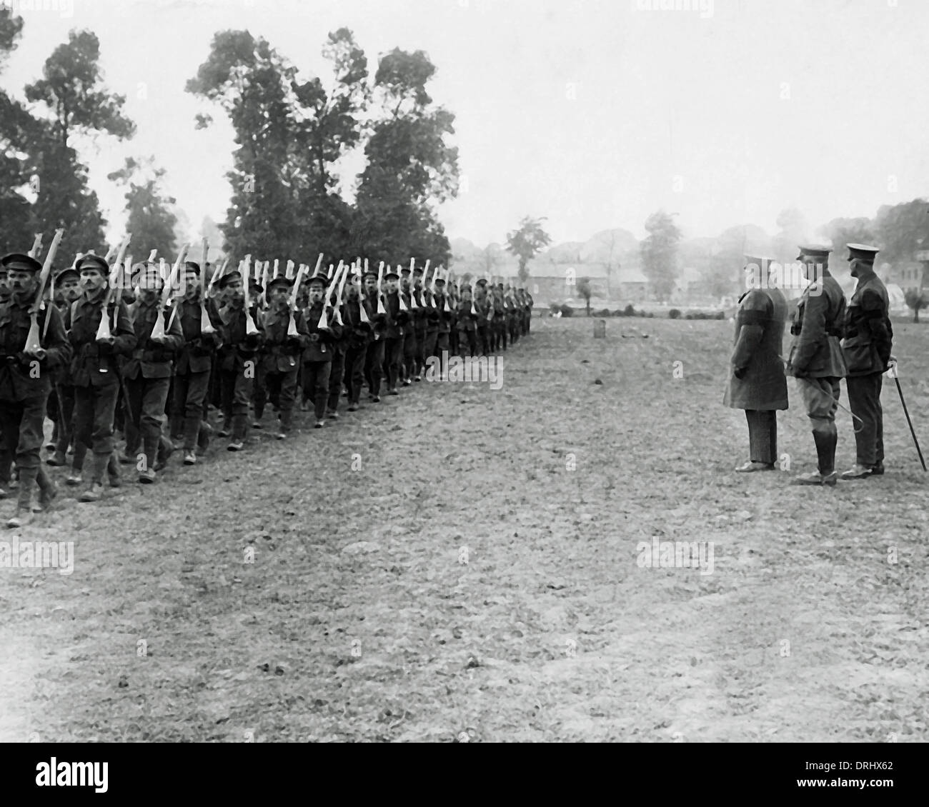 British army ww1 parade hi-res stock photography and images - Alamy