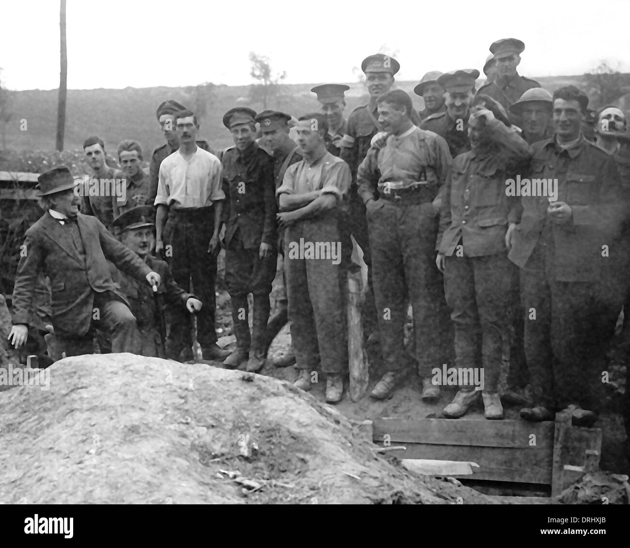 German dugout france Black and White Stock Photos & Images - Alamy