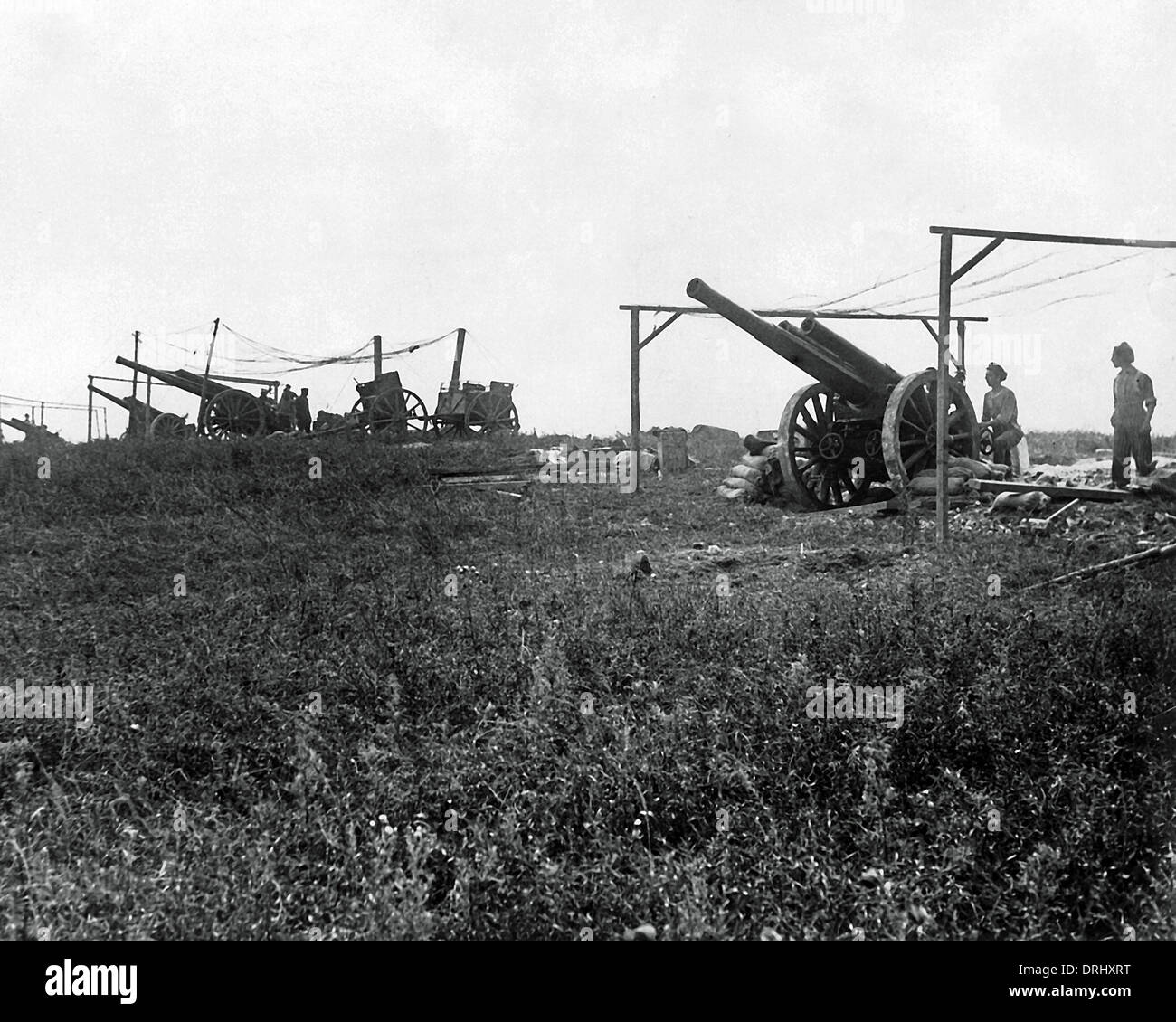 Heavy artillery world war one hi-res stock photography and images - Alamy