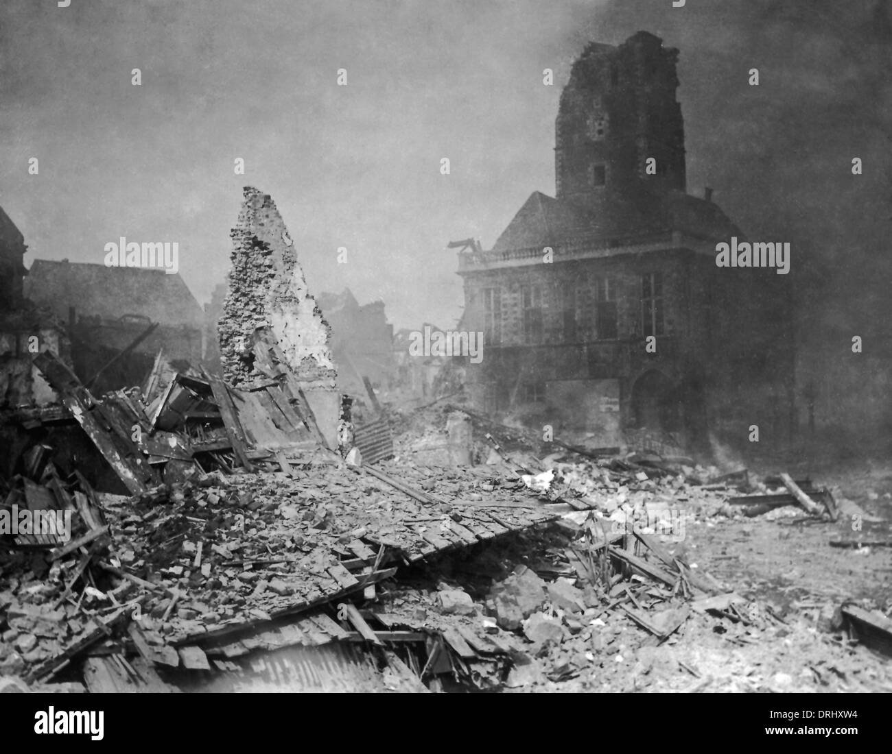 Ww1 church ruins hi-res stock photography and images - Alamy