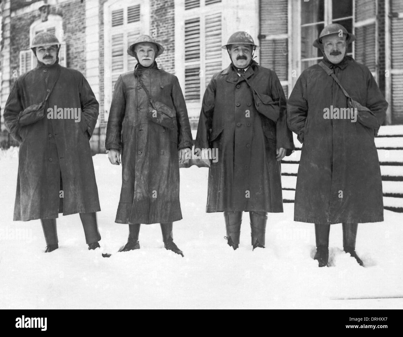 Miners Federation delegates, Western Front, WW1 Stock Photo - Alamy