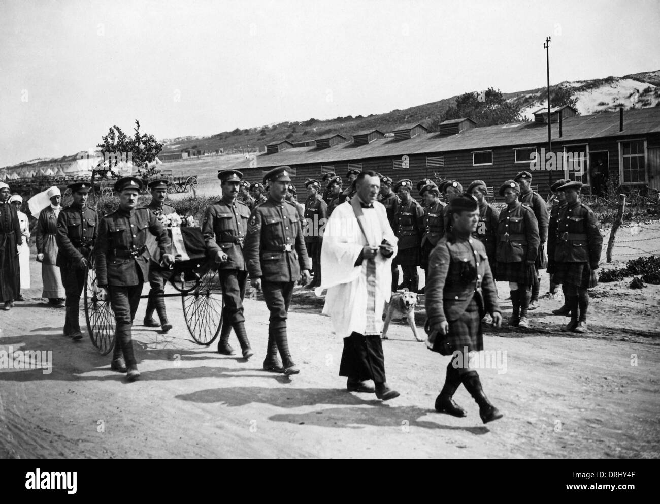 British soldiers funeral france world war one world war wwi hi-res ...