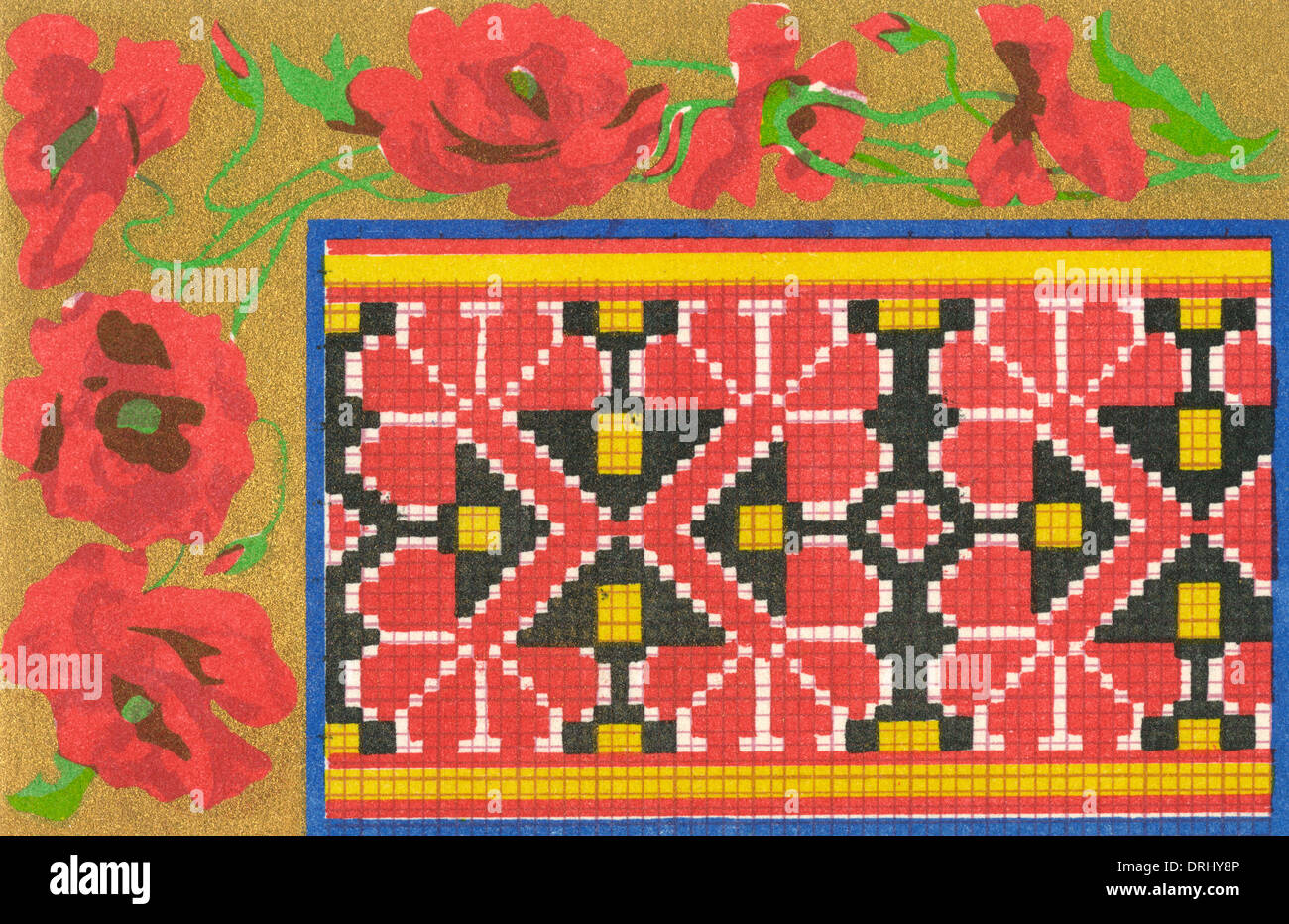 Berlin work embroidery hi-res stock photography and images - Alamy