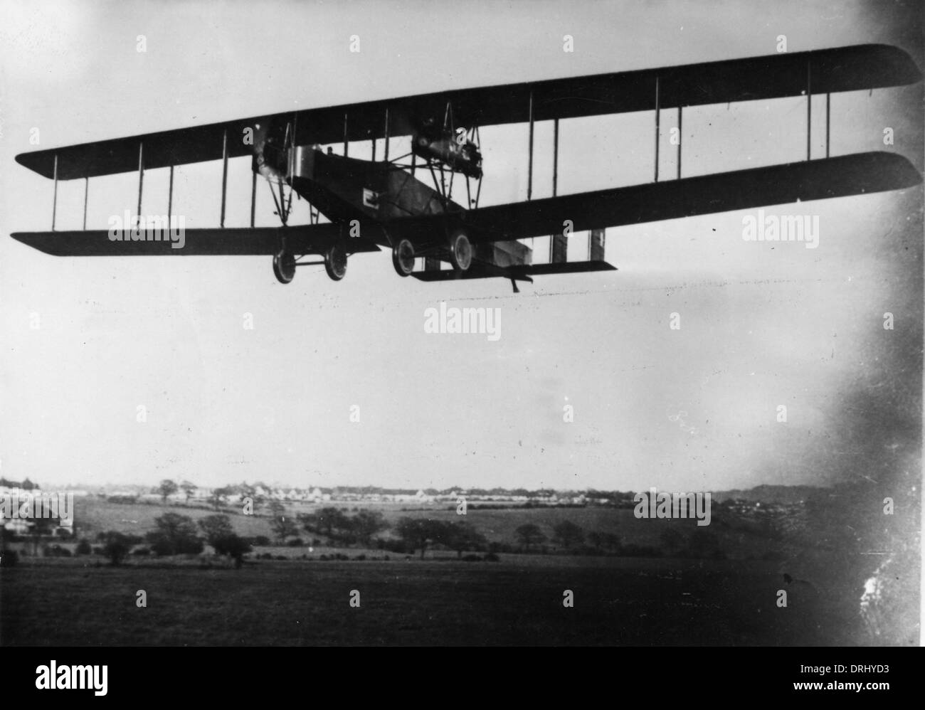 Handley Page V/1500 heavy bomber plane, WW1 Stock Photo - Alamy