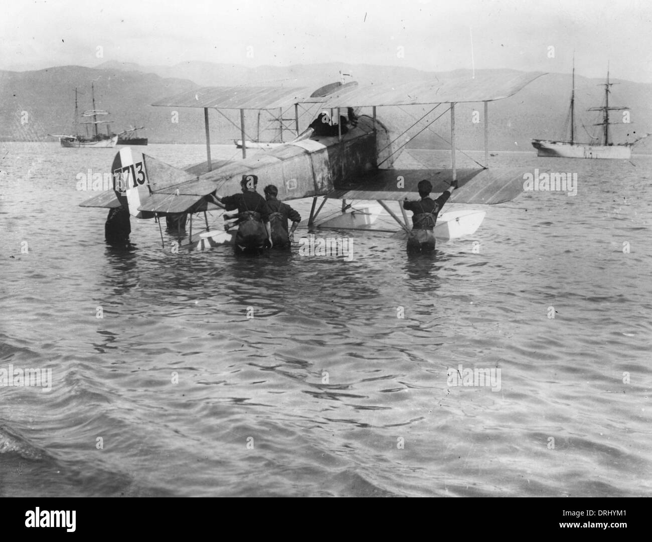 Seaplane biplane hi-res stock photography and images - Alamy