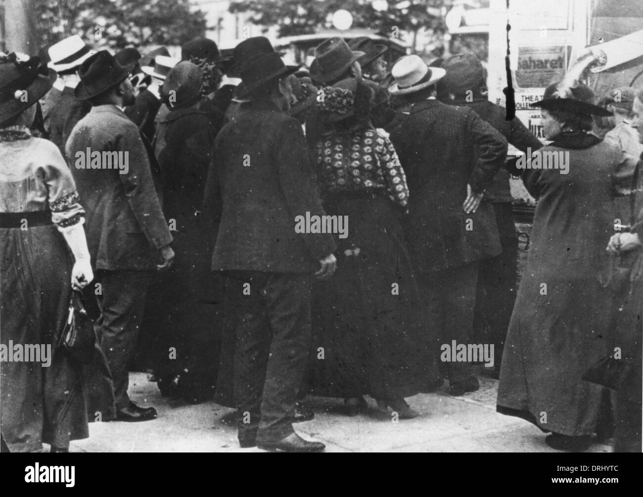 Street scene in Vienna, Austria, beginning of WW1 Stock Photo - Alamy