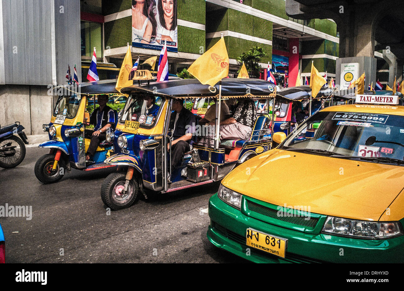 Traffic jam tuk taxi hi-res stock photography and images - Alamy