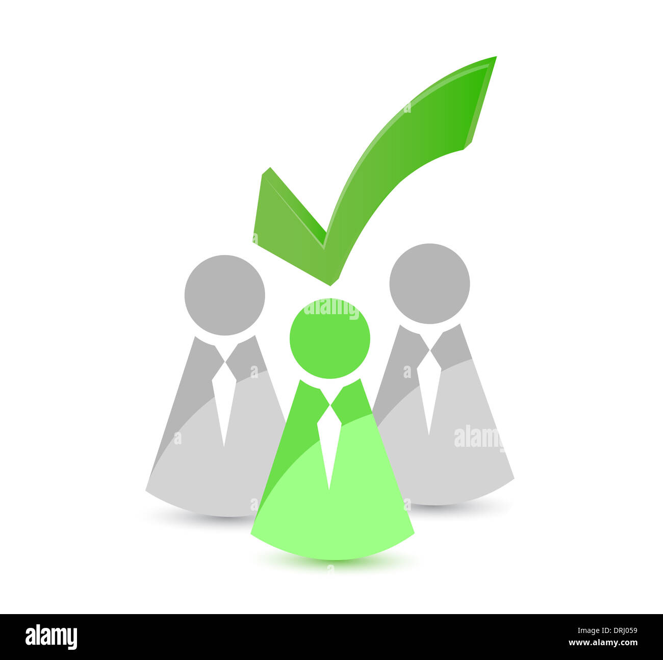 icon leader selected illustration design over a white background Stock ...