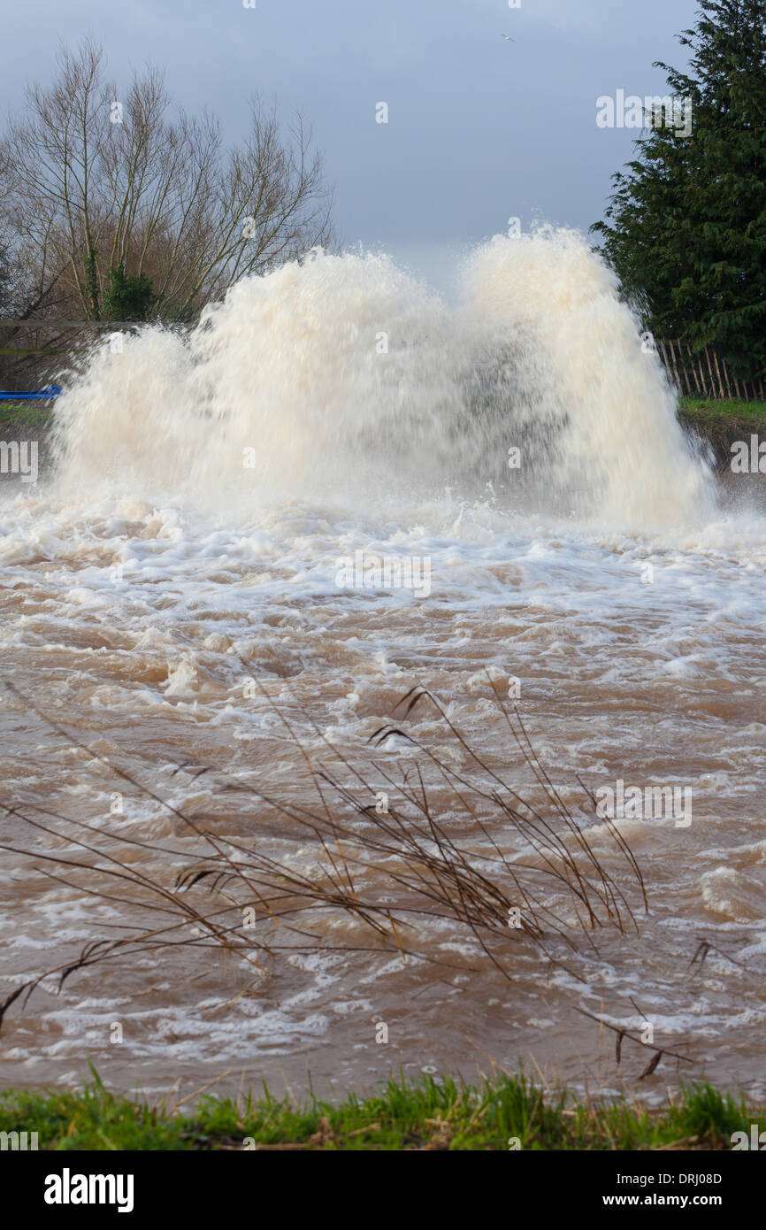 Flooding in burrowbridge hi-res stock photography and images - Alamy