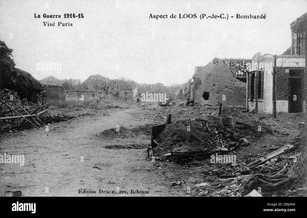 Battle of loos hi-res stock photography and images - Alamy