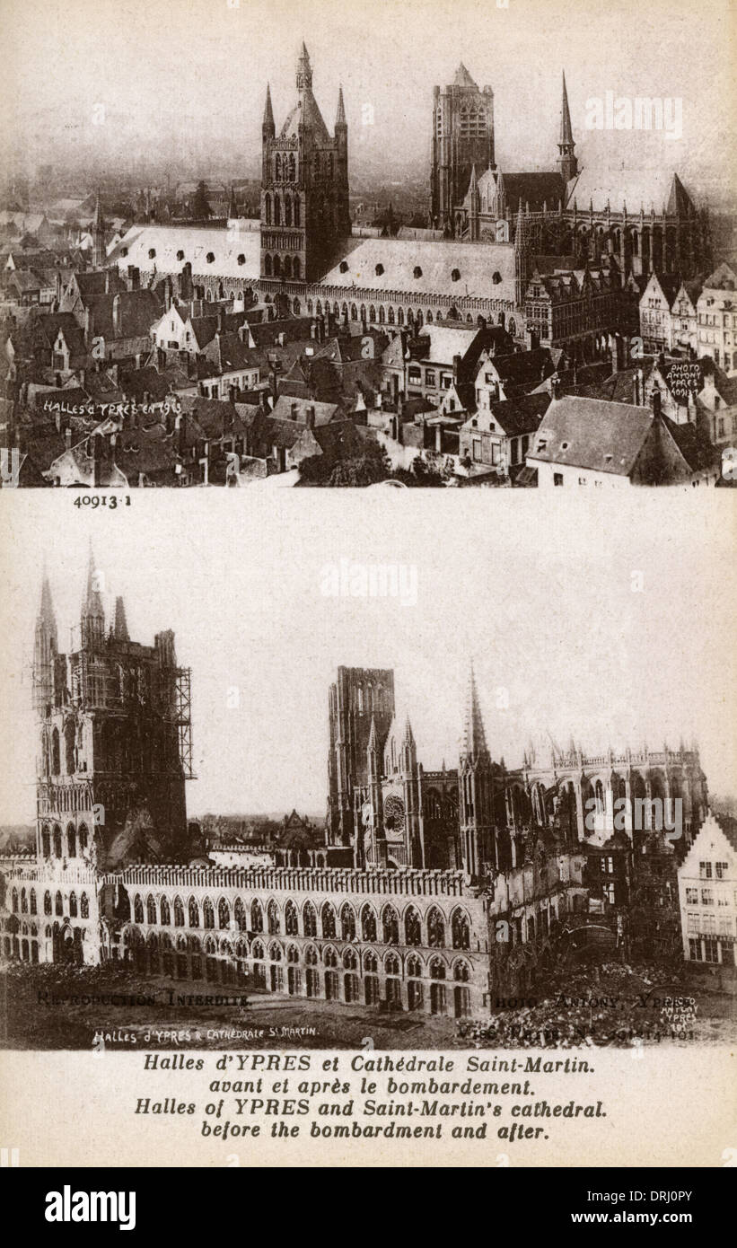 Cloth hall ypres hi-res stock photography and images - Alamy