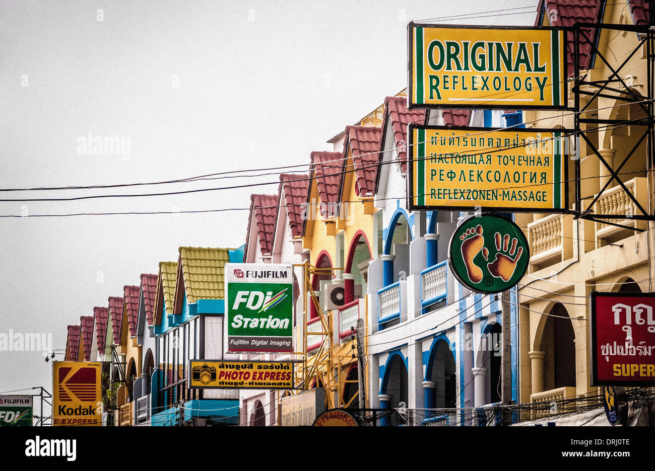 Pattaya street signs thailand hi-res stock photography and images - Alamy