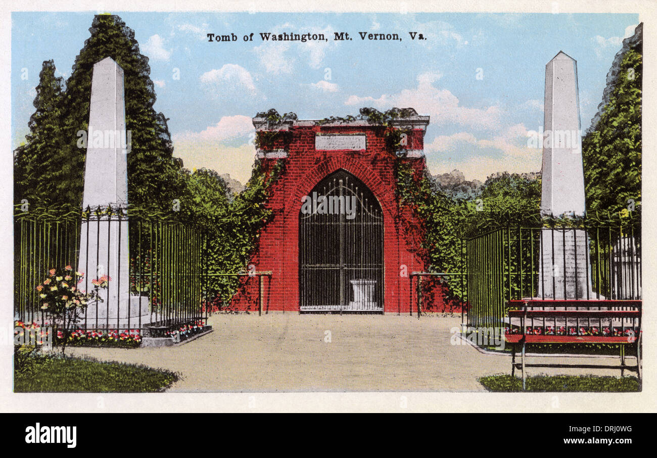 Tomb george washington hi-res stock photography and images - Alamy