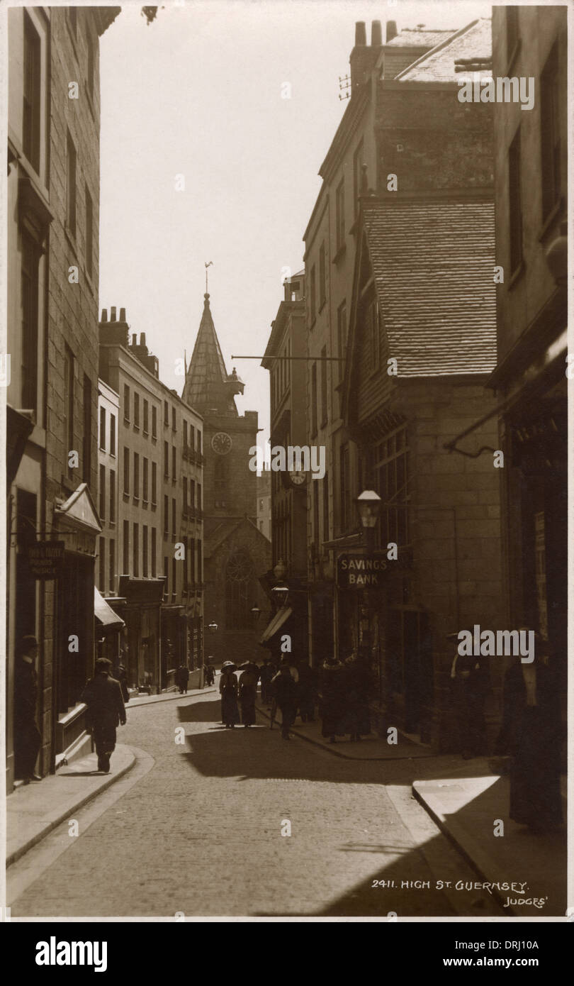 Guernsey high street hi-res stock photography and images - Alamy
