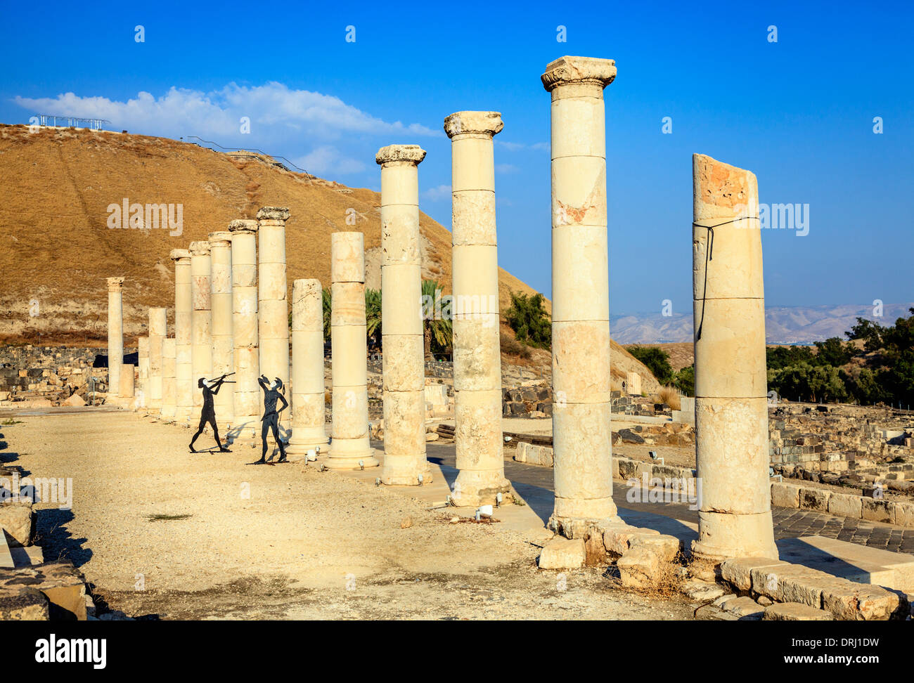 Ancient city of Beit She'an in Israel Stock Photo - Alamy