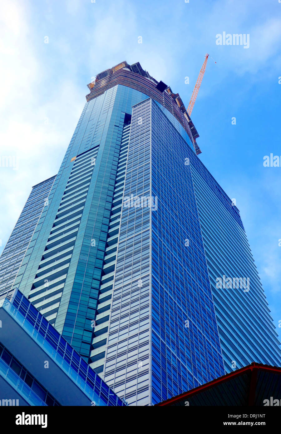 High rise condo under construction in Toronto, Canada Stock Photo - Alamy