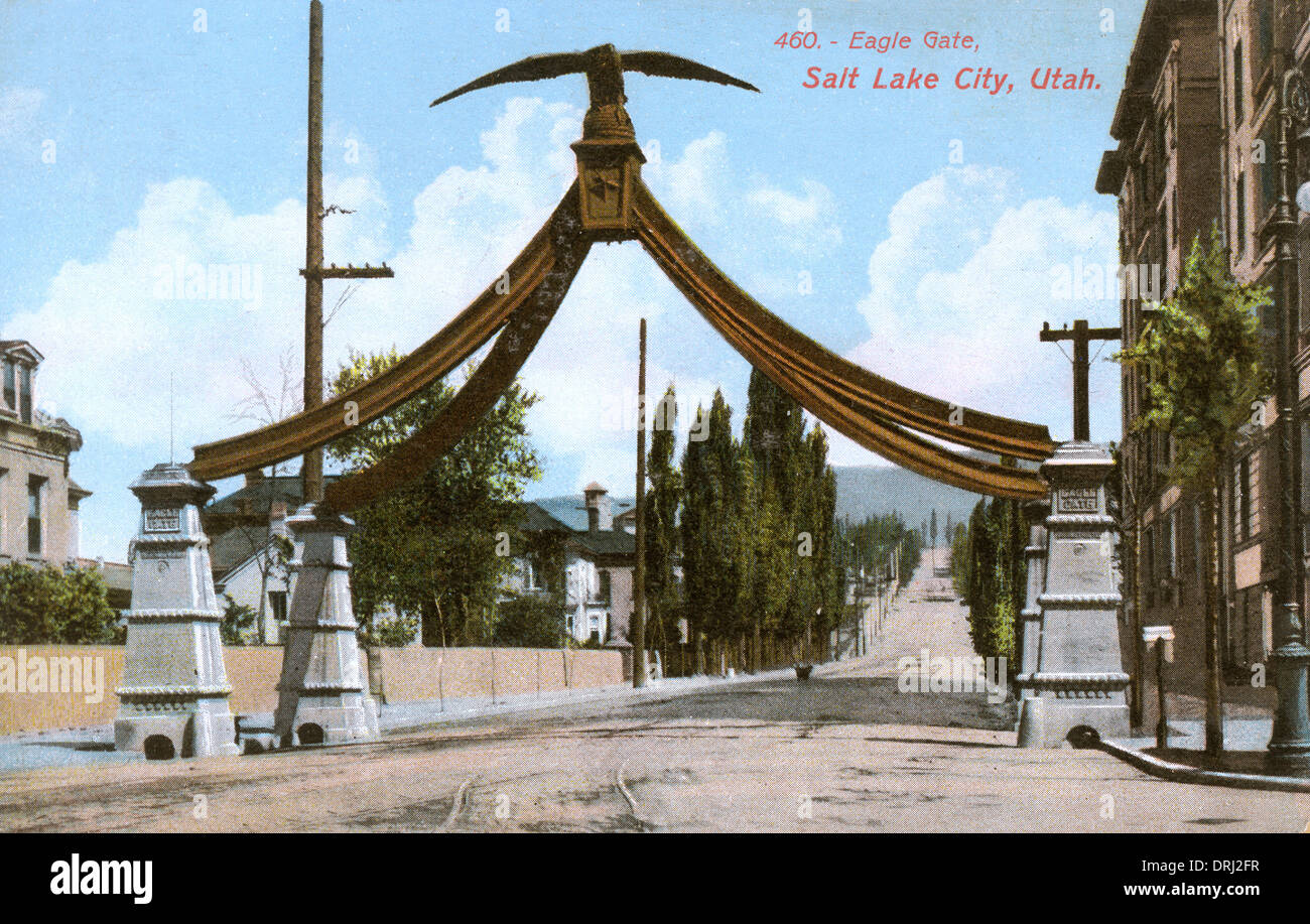 The eagle gate hi-res stock photography and images - Alamy