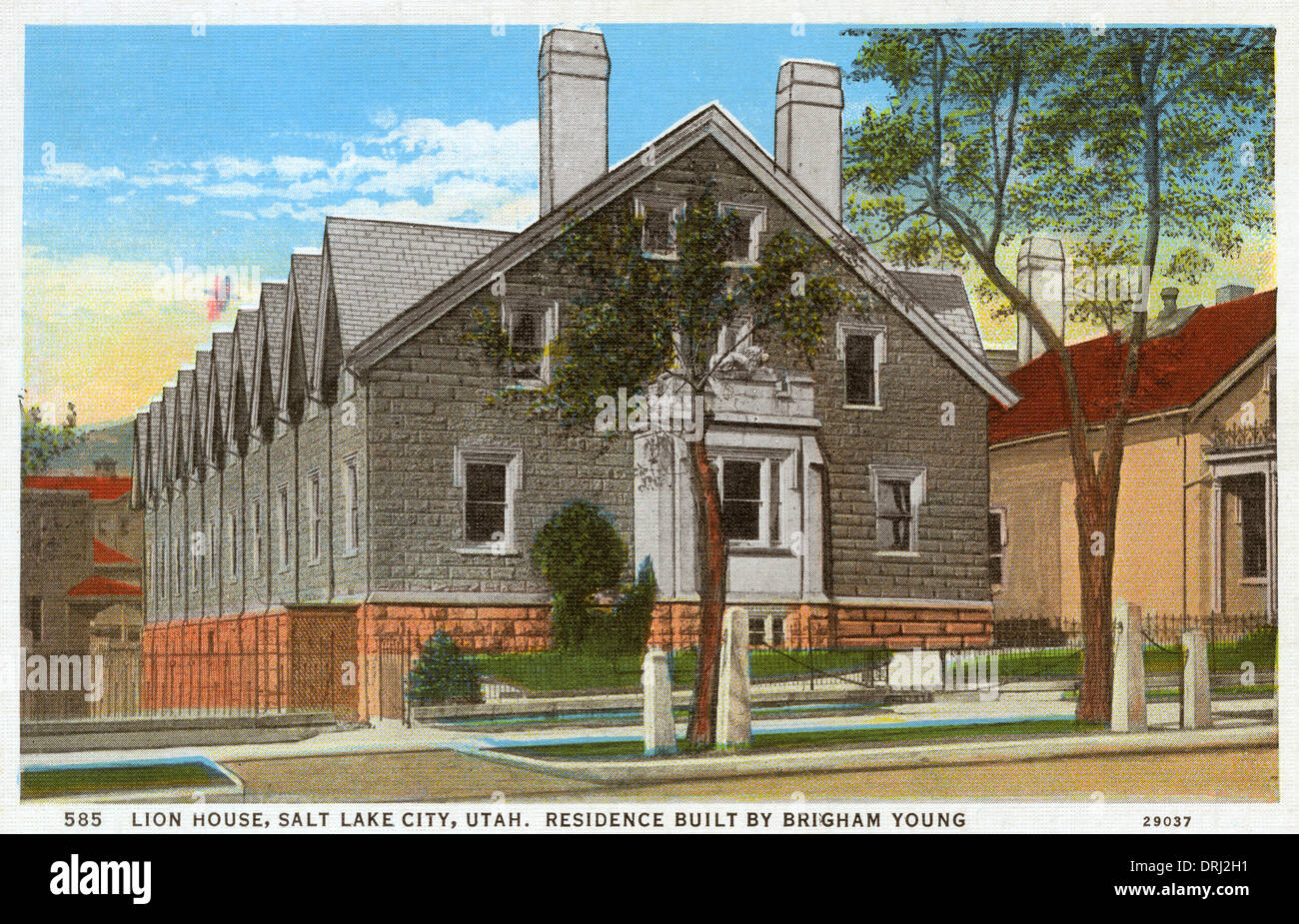 Lion house salt lake city hi-res stock photography and images - Alamy