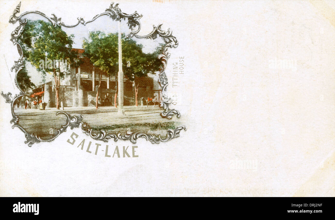 The Old Tithing House - Salt Lake City, Utah - USA Stock Photo - Alamy