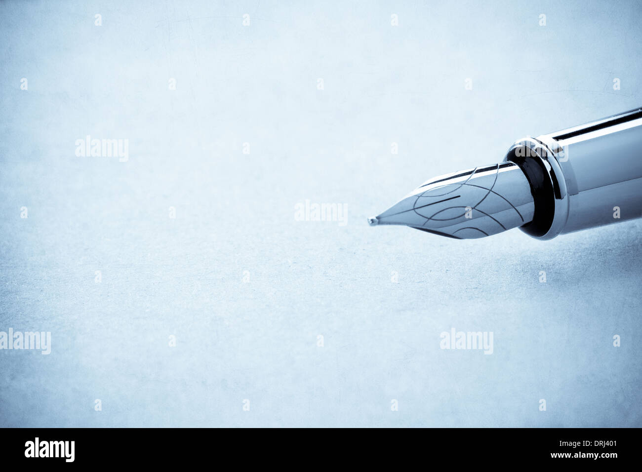 ink pen and parchment background Stock Photo - Alamy
