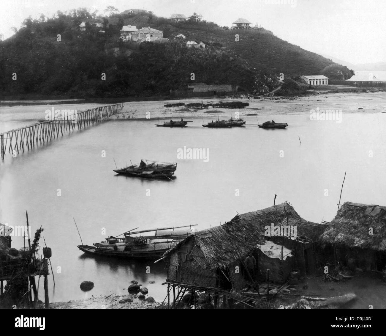 Island of Kebao, Port Wallut, Indochina (Vietnam Stock Photo - Alamy