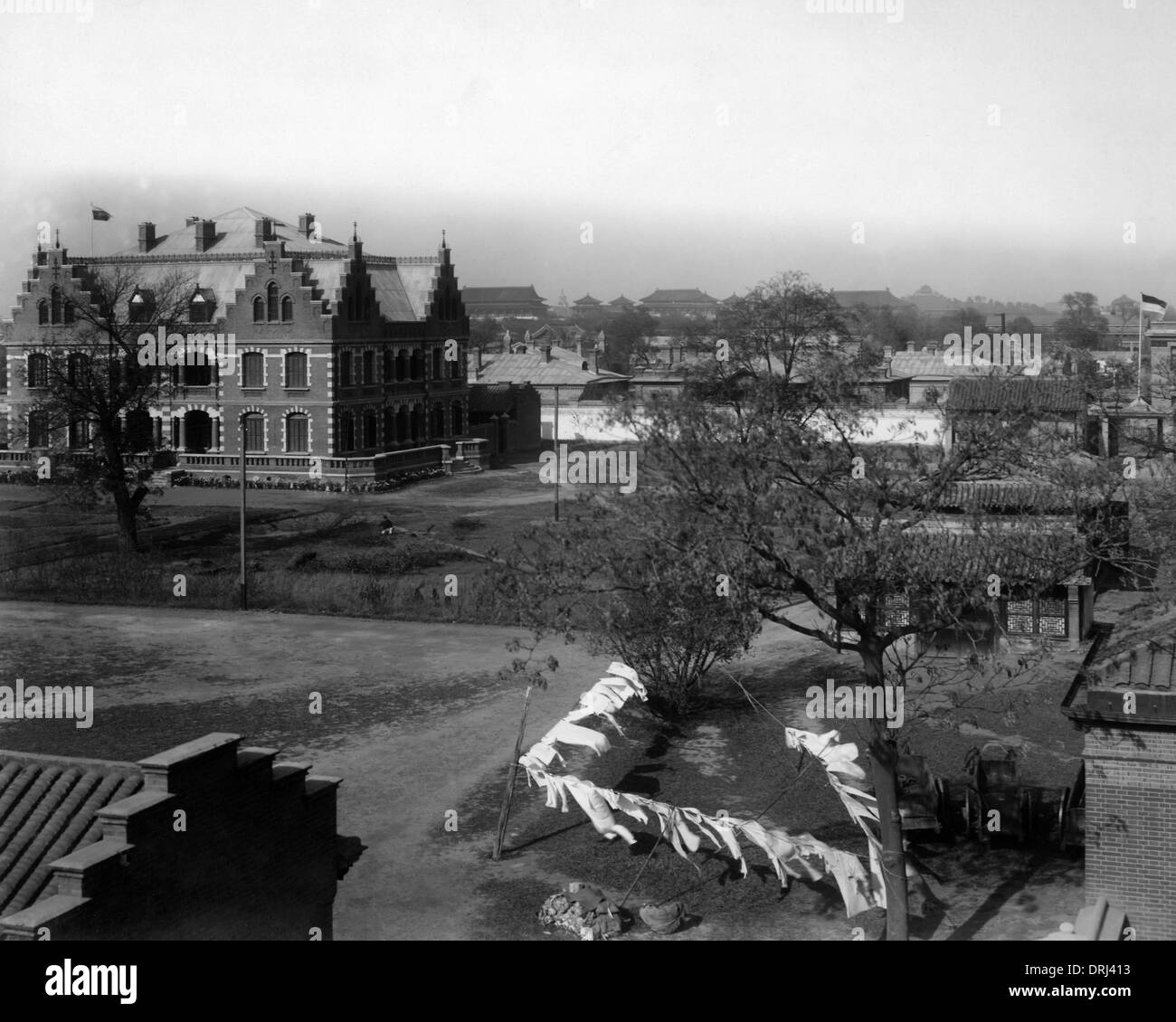Legation Quarter, Peking (Beijing), China Stock Photo - Alamy