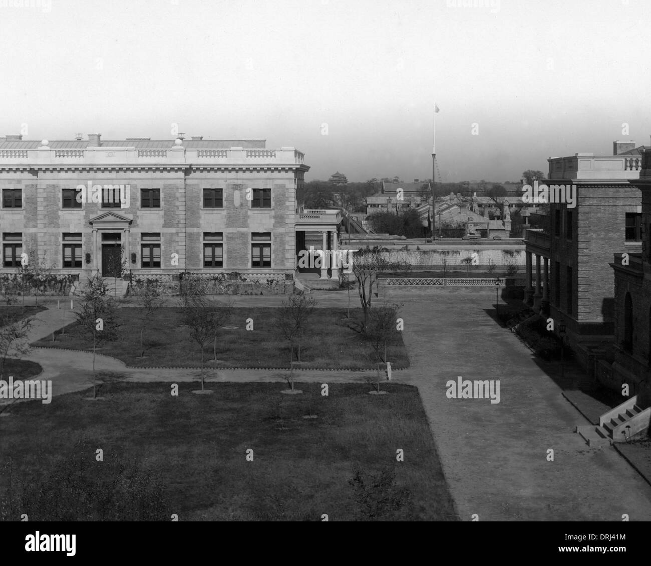 Legation Quarter, Peking (Beijing), China Stock Photo - Alamy