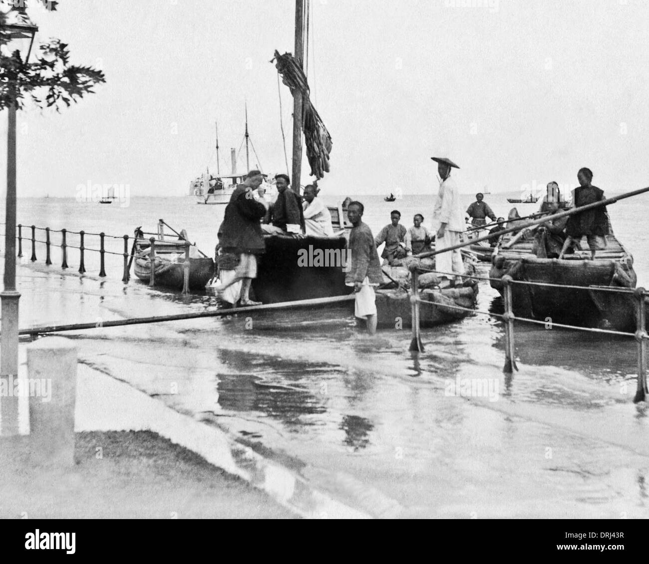 People floods Black and White Stock Photos & Images - Alamy