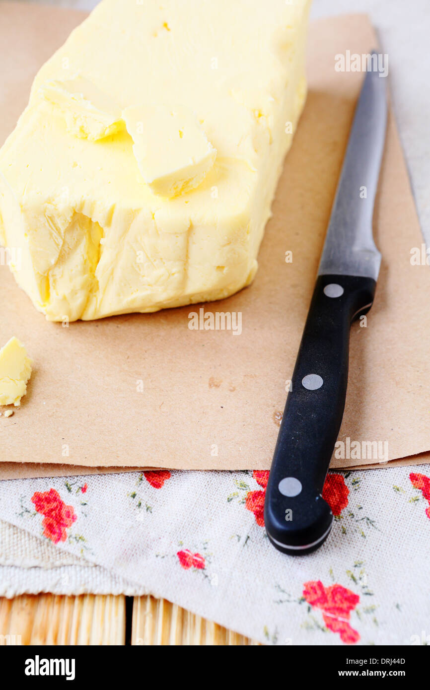 Stick Of Butter With Butter Knife High Resolution Stock Photography and ...