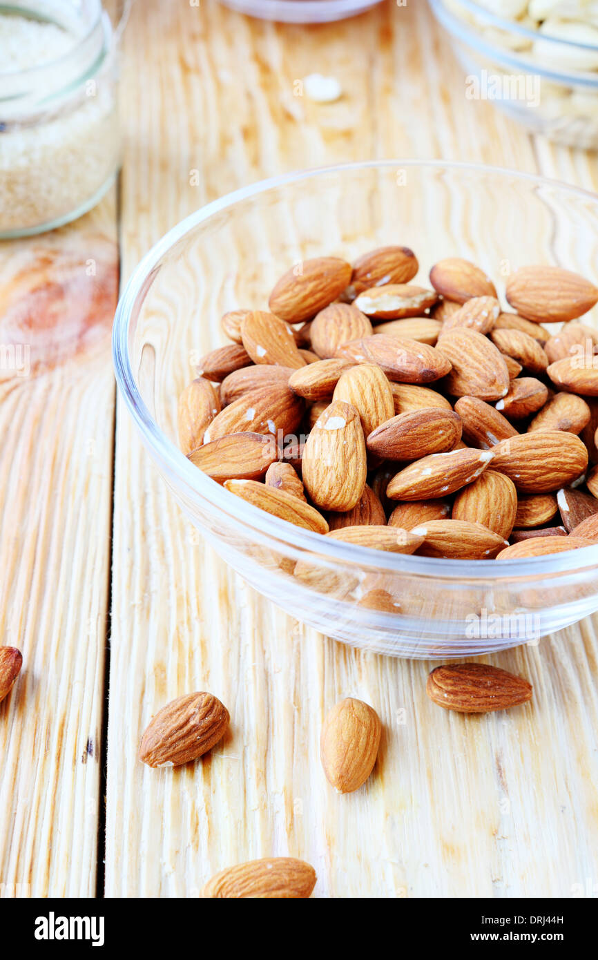 Crude almonds hi-res stock photography and images - Alamy