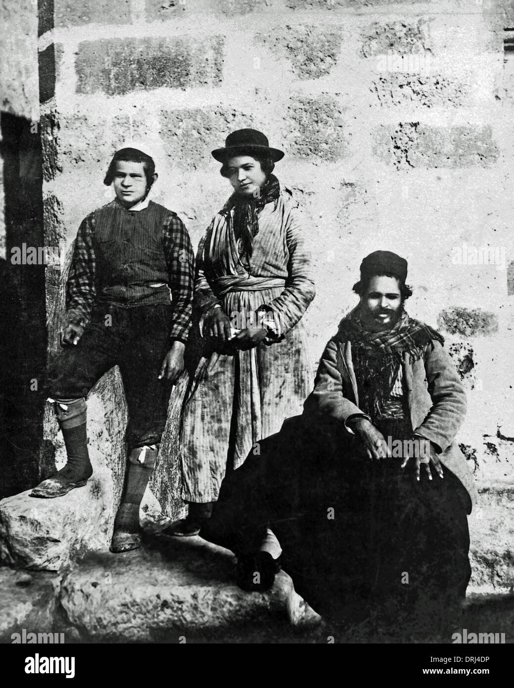 Group of three Jewish people Stock Photo - Alamy