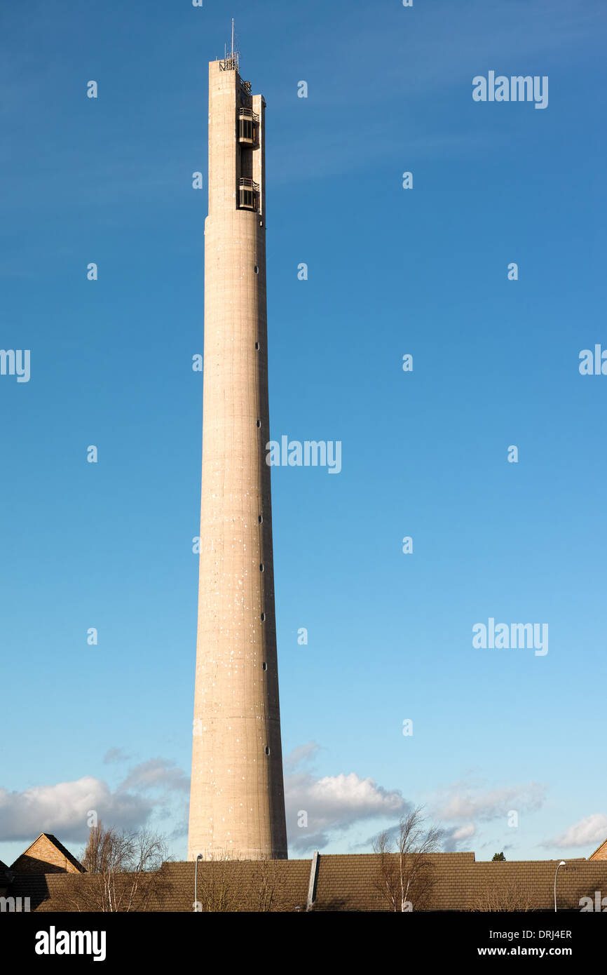 National lift tower, unique in the UK, is in the town of Northampton ...