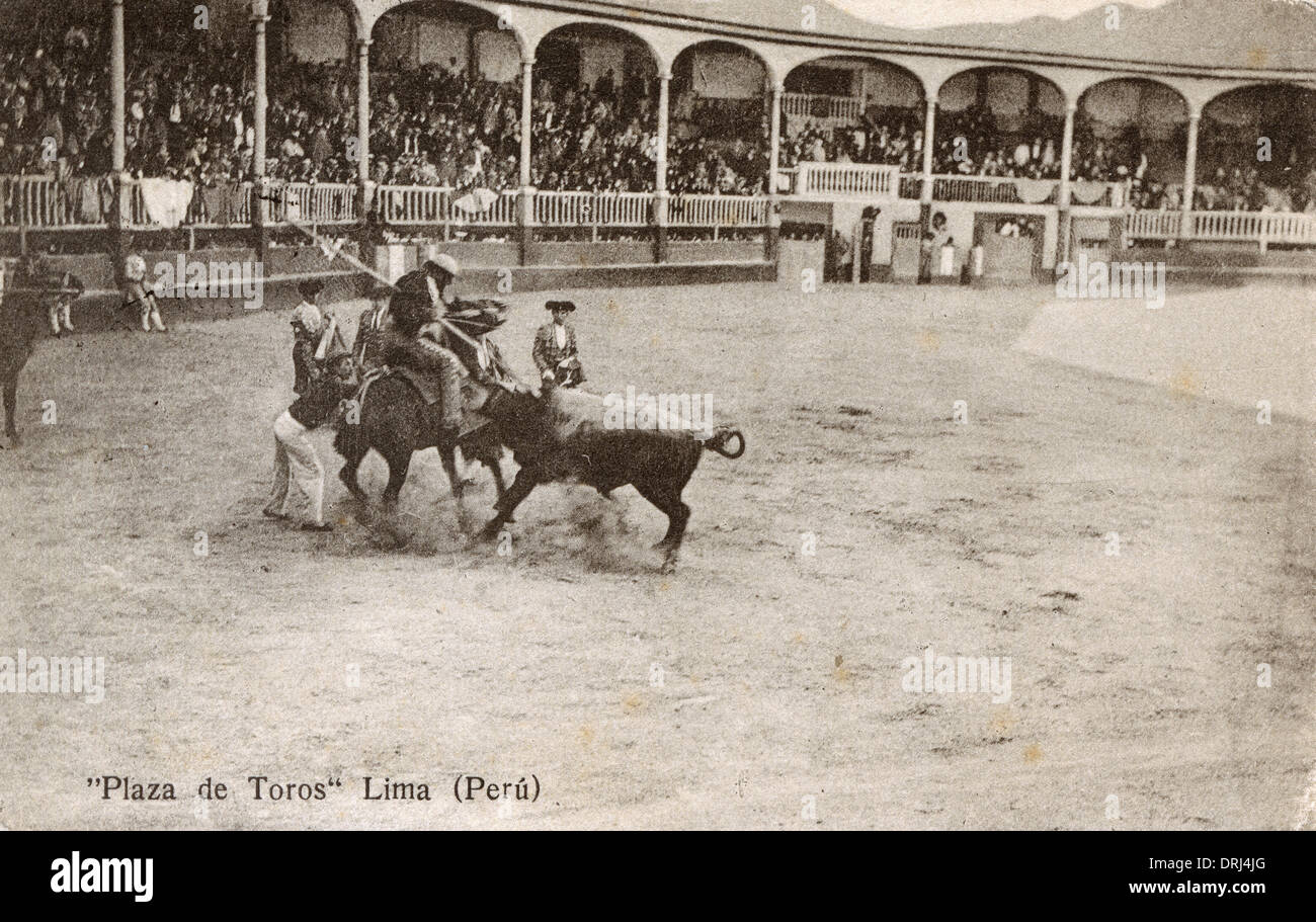 Bullfighting - Lima, Peru Stock Photo - Alamy