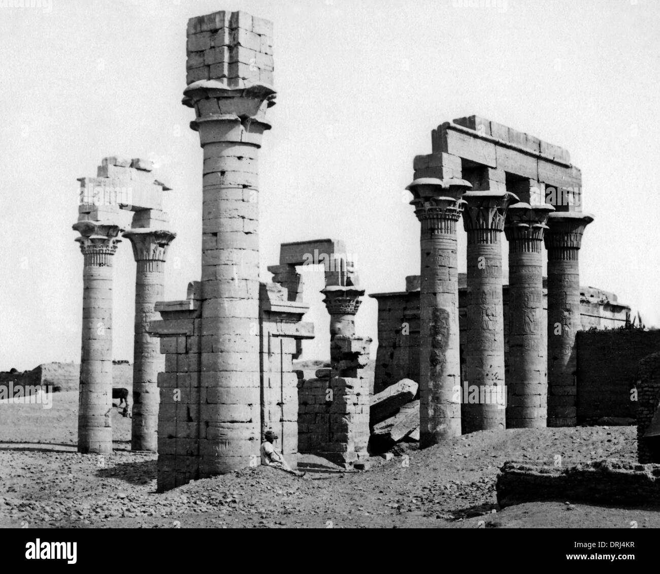 Temple remains Black and White Stock Photos & Images - Alamy