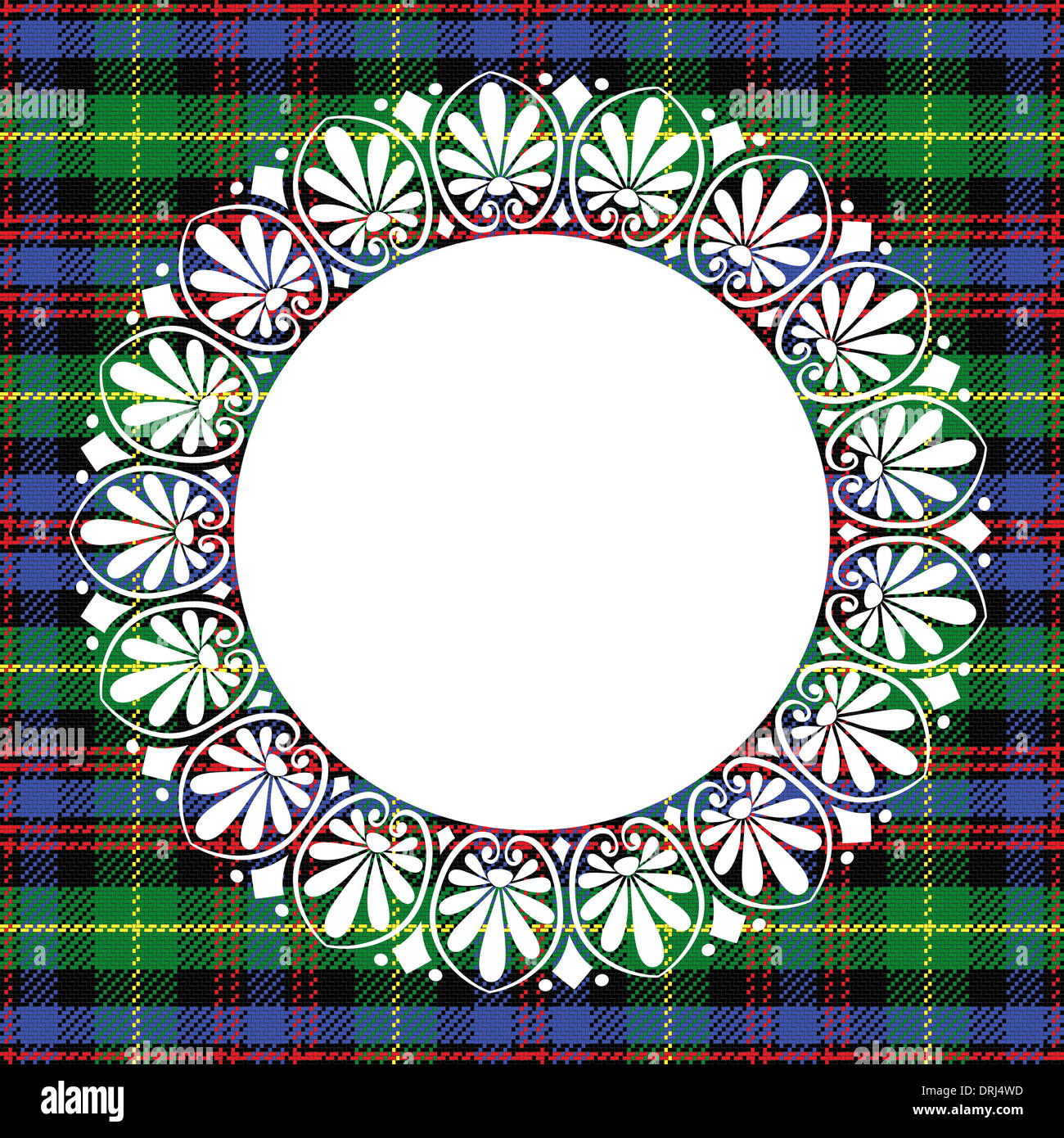 vector seamless pattern Scottish tartan Stock Photo - Alamy