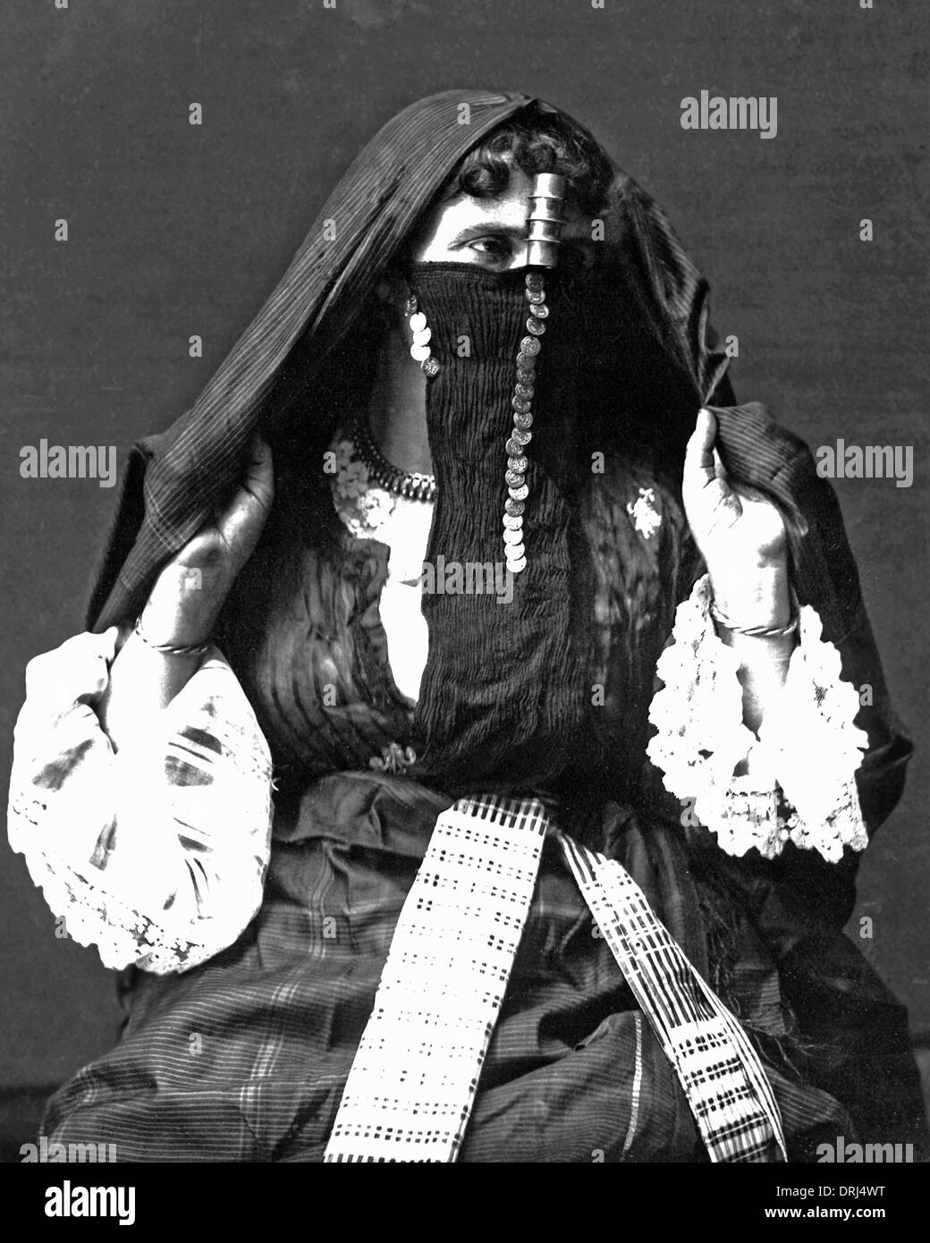 Veiled african woman Black and White Stock Photos & Images - Alamy