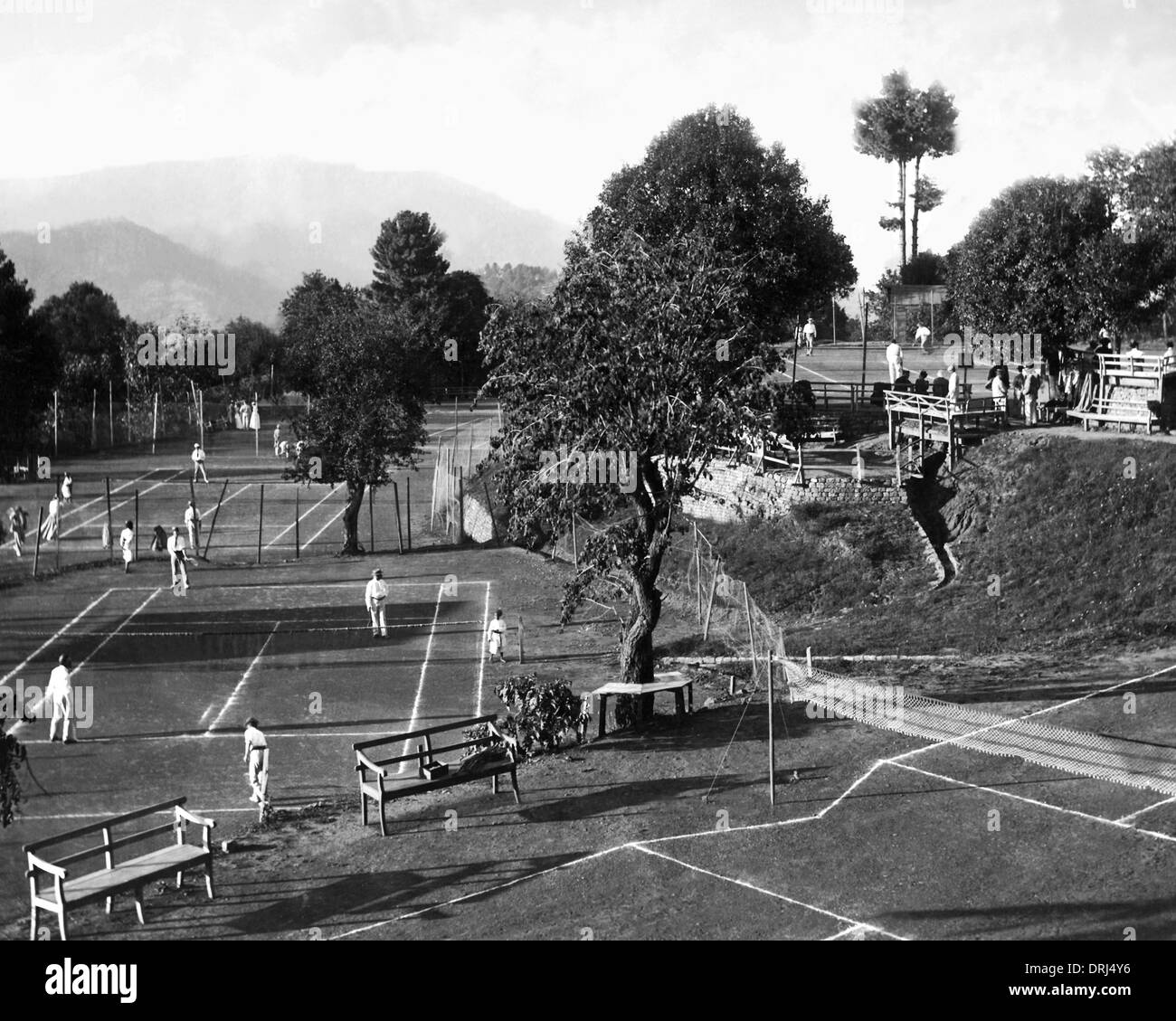 Tennis india Black and White Stock Photos & Images - Alamy