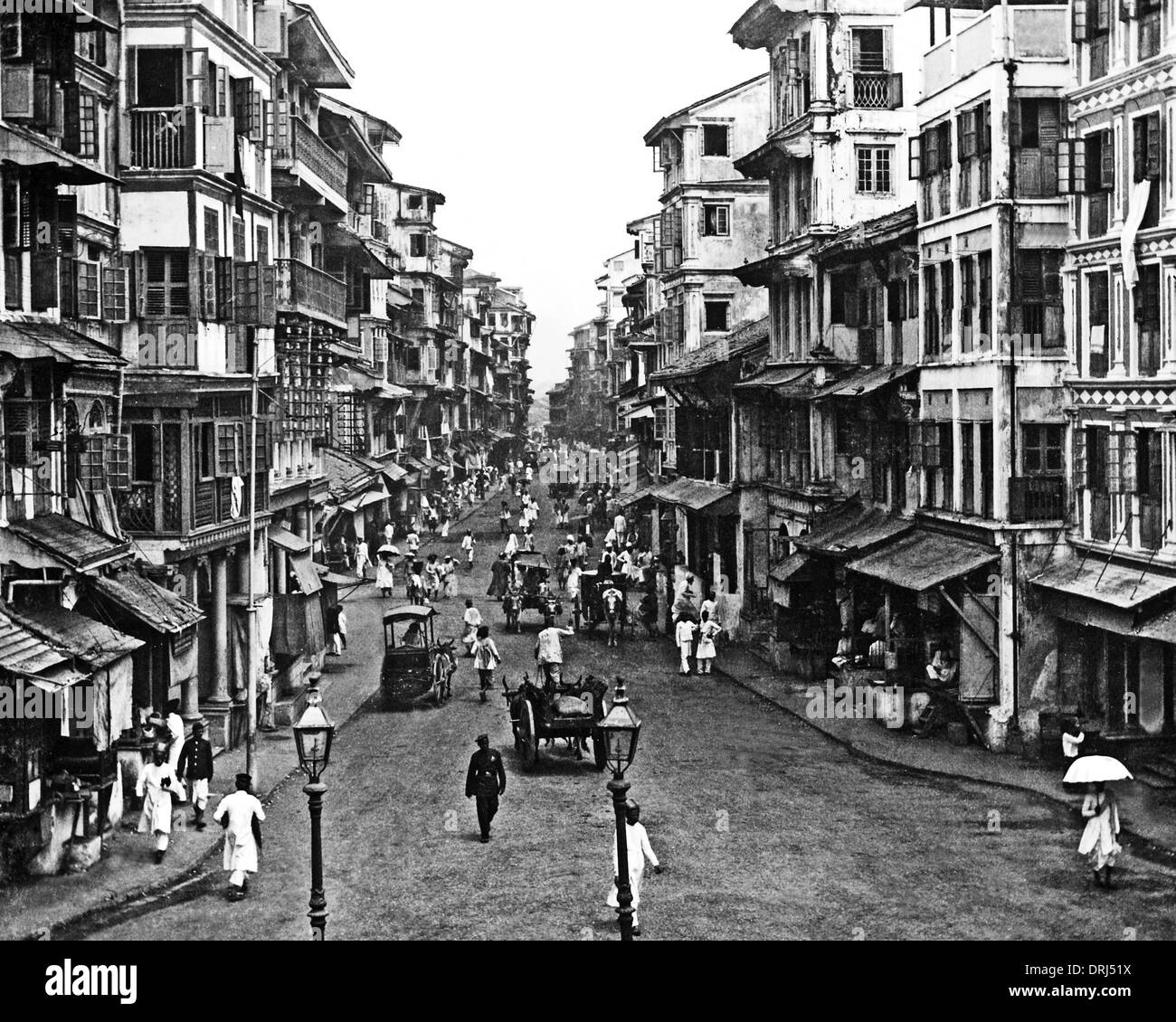 Street Scene, Bombay, India Stock Photo - Alamy