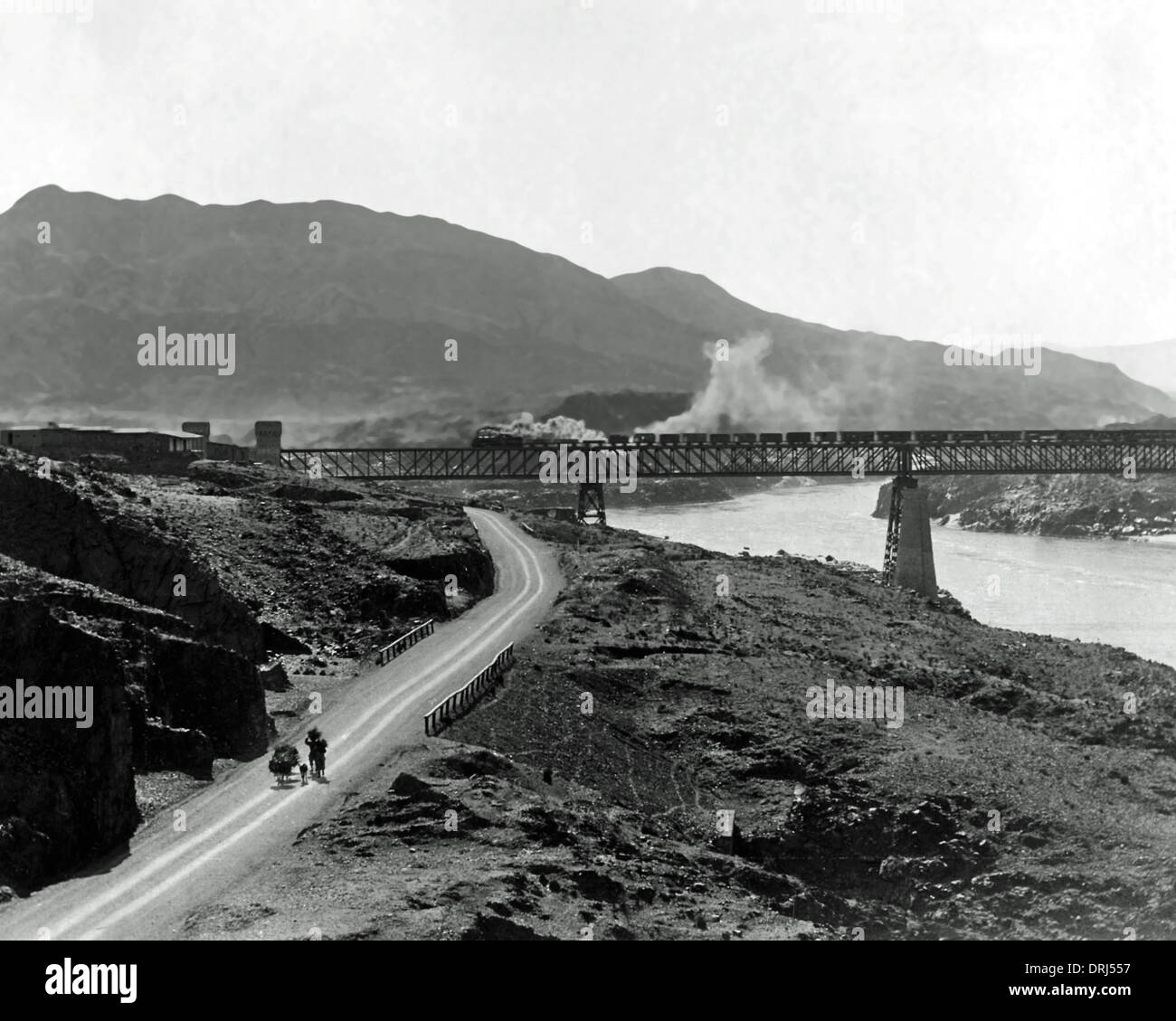 Attock Bridge over the River Indus, Pakistan Stock Photo - Alamy