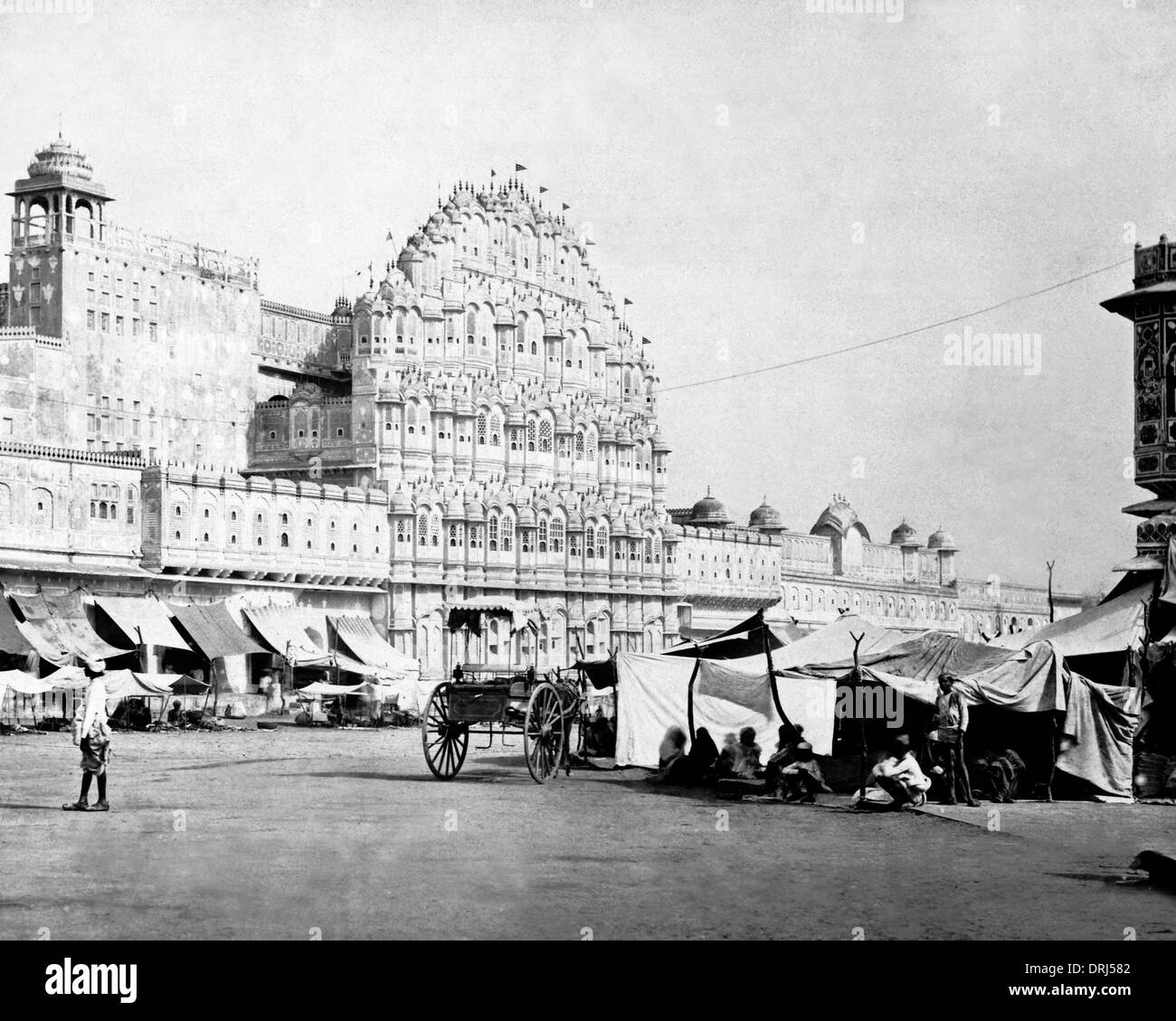 Hawa mahal Black and White Stock Photos & Images - Alamy