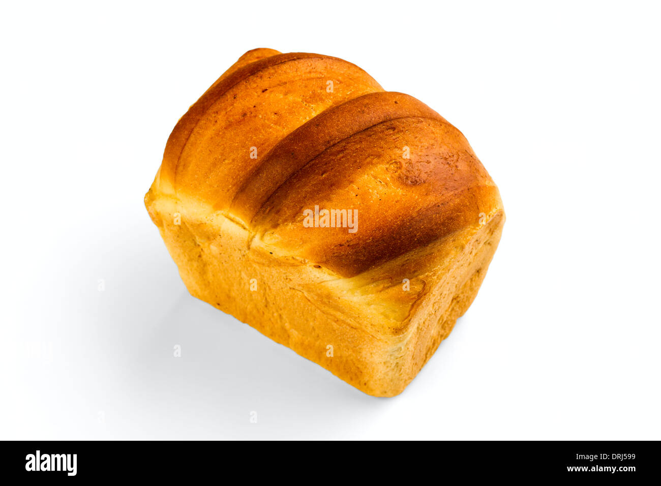 fresh white bread isolated on white background Stock Photo - Alamy