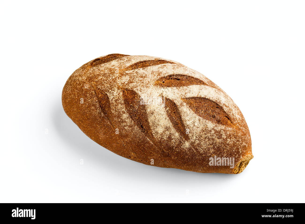fresh bread isolated on white background Stock Photo - Alamy